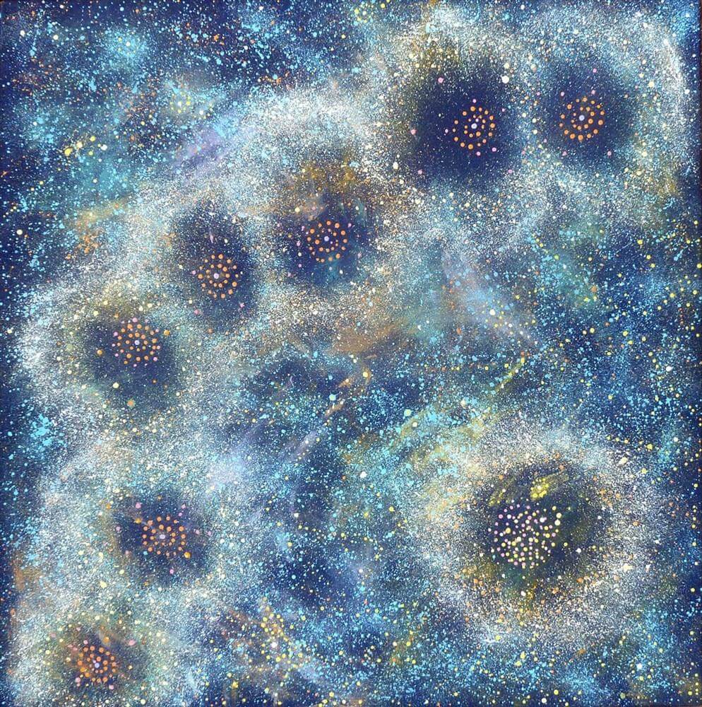 Alma Nungarrayi Granites / Star (Seven Sisters) Dreaming (16B)