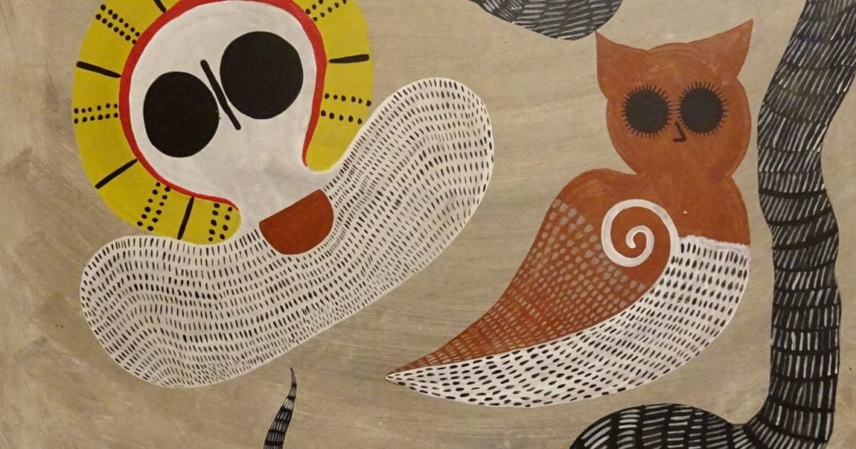 Edna Dale / Wandjina, Owl and Ungud