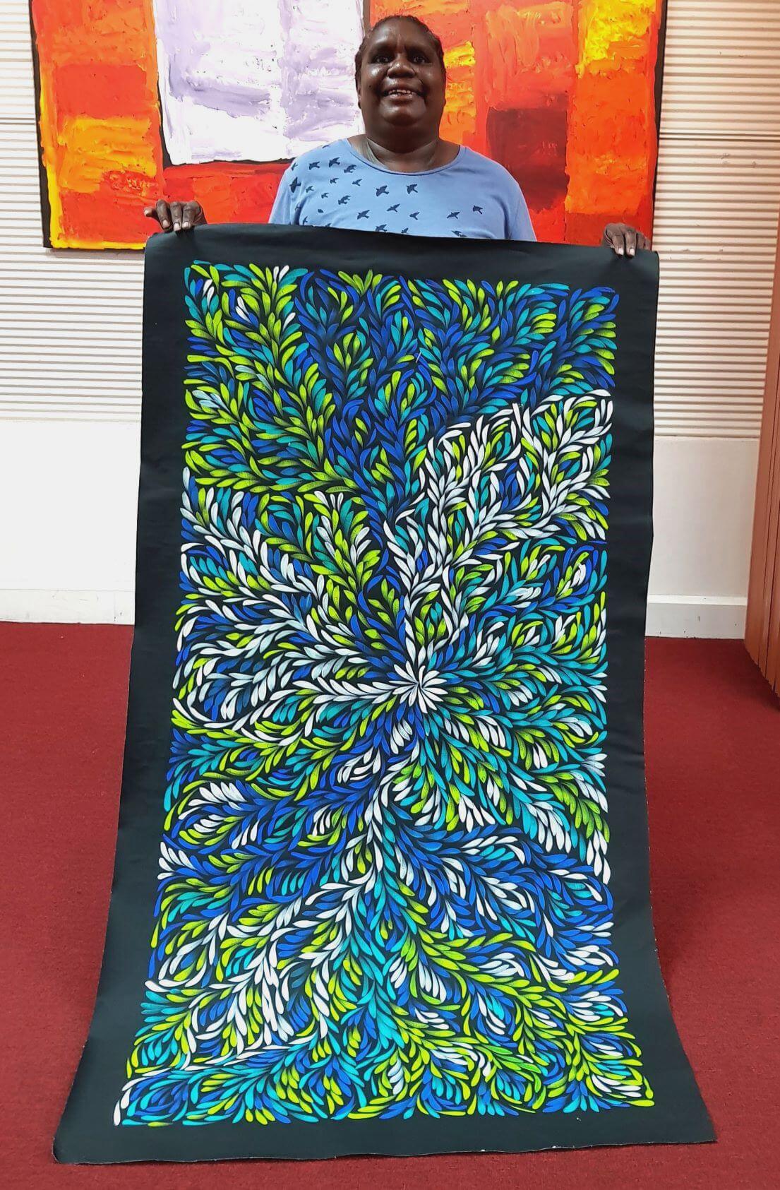 Louise Numina Napananka / Medicine Leaves (17D)