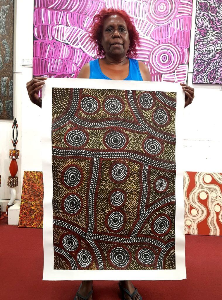 Lanita Numina Napanangka / Dingo Dreaming (7C)