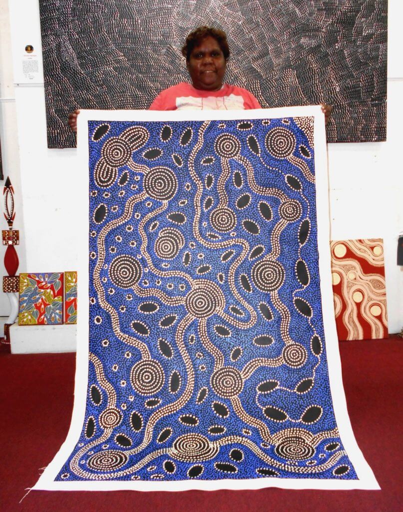 Sharon Numina Napanangka / Water Dreaming (6A)