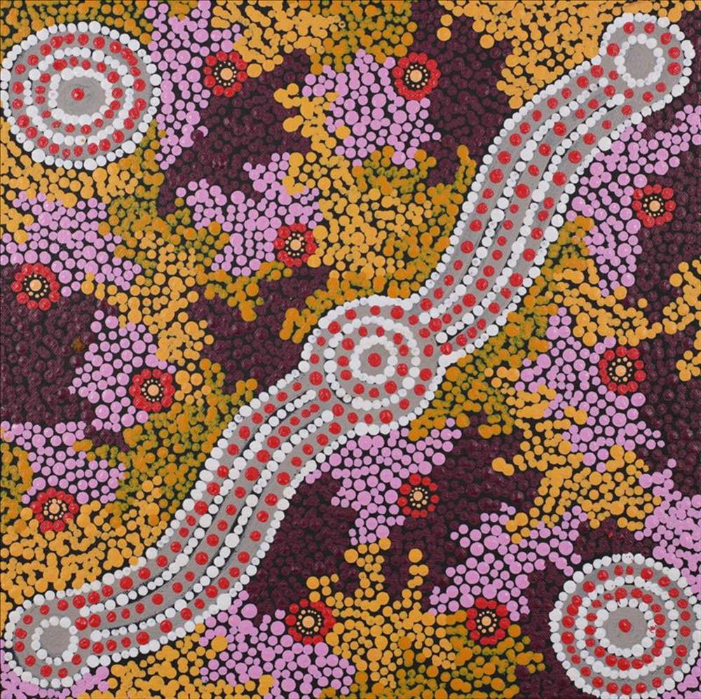 Narelle Nakamarra Nelson / Emu Dreaming (1A)
