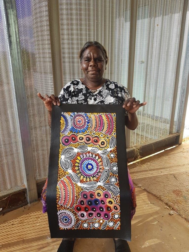 Janet Golder Kngwarreye / Women's Dreaming (15A)