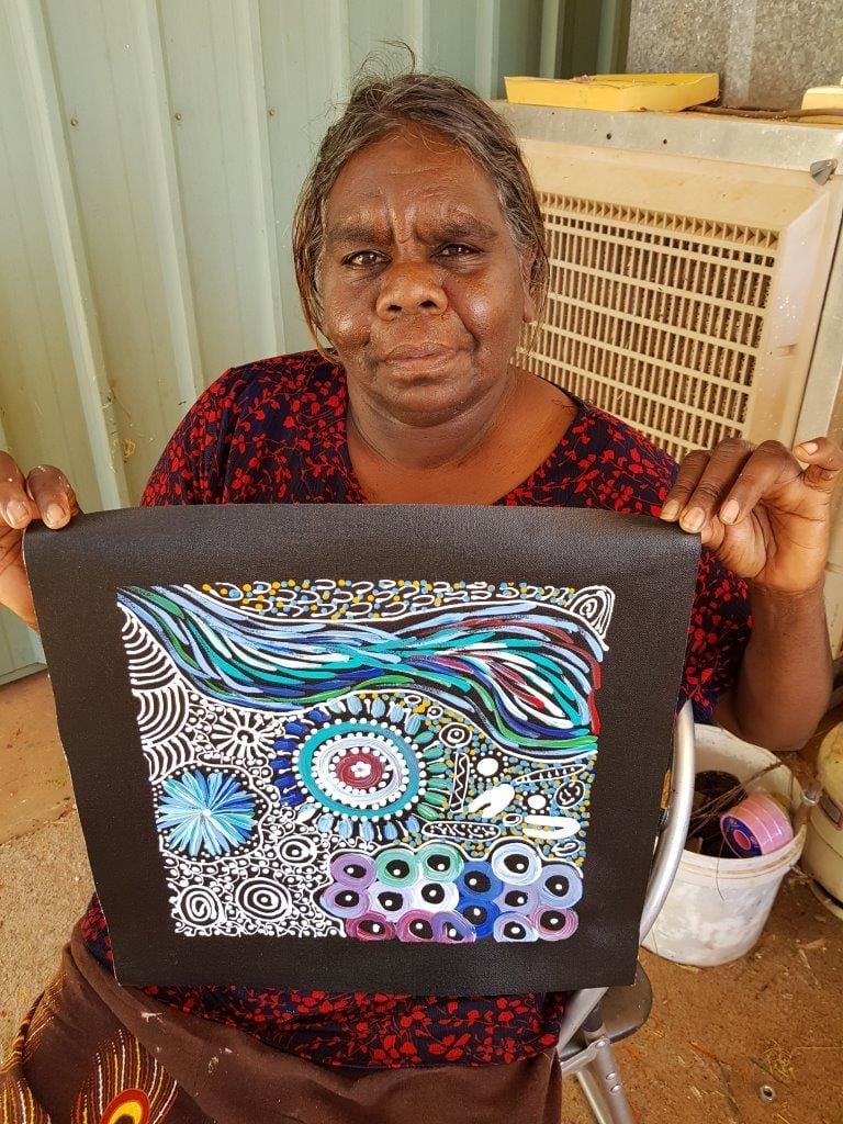 Janet Golder Kngwarreye / Women's Dreaming (5C)