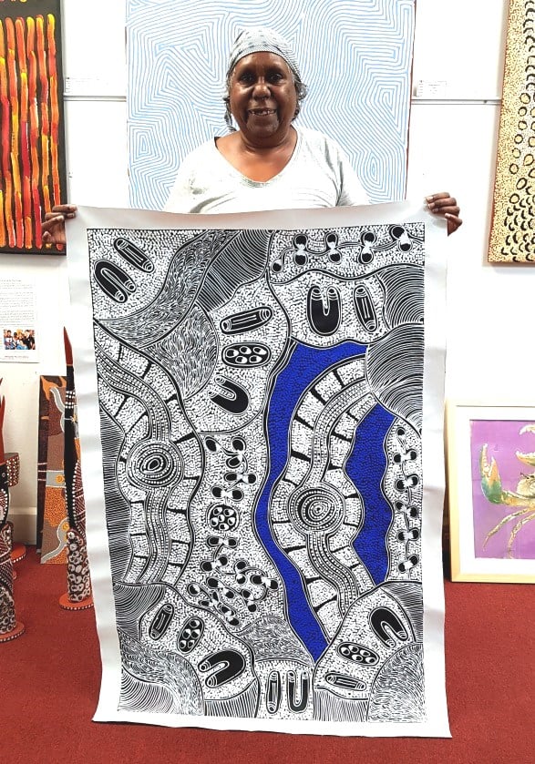 Lanita Numina Napanangka / My Country (A14253)