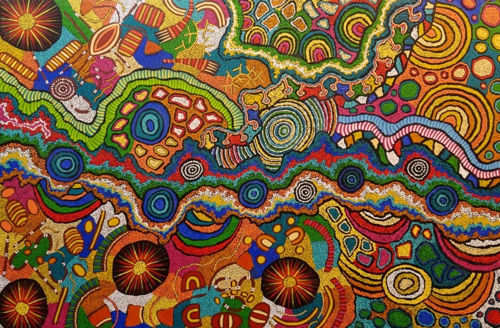 Damien and Yilpi Marks / My Country (18297)