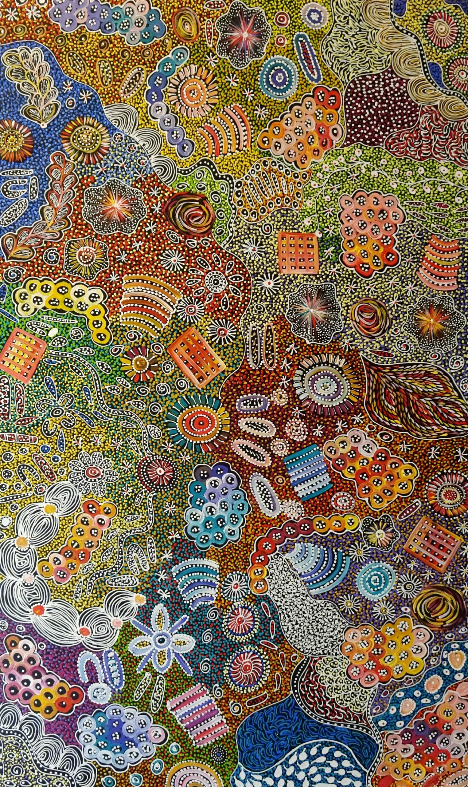 Janet Golder Kngwarreye / Women's Dreaming (JG71)