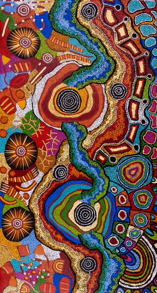 Damien and Yilpi Marks / My Country (18418)