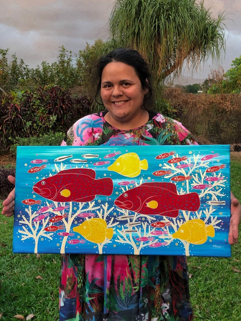 Melanie Hava / Red Coral Trout (MH423)