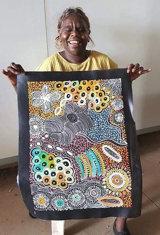 Janet Golder Kngwarreye / Women's Dreaming (JG106)