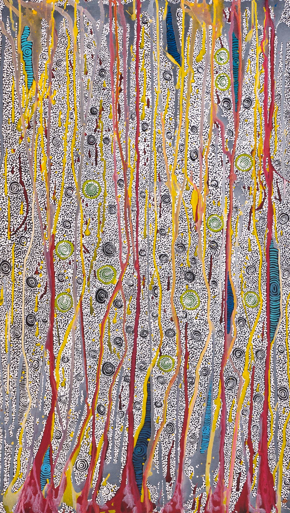 Cherylyn Napangardi Granites / Country Around Yuendumu (4912-21)