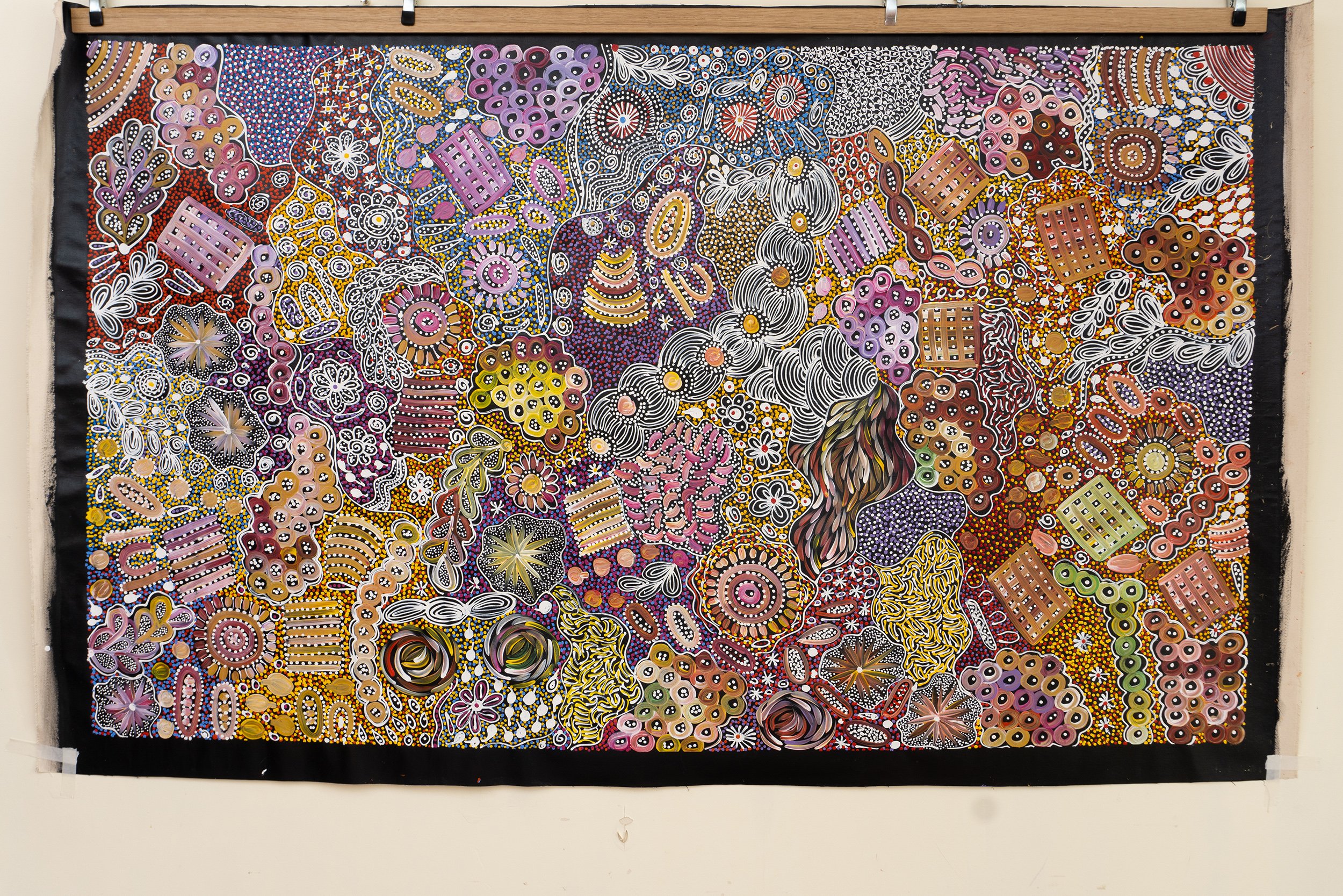 Janet Golder Kngwarreye / Women's Dreaming (JG129)