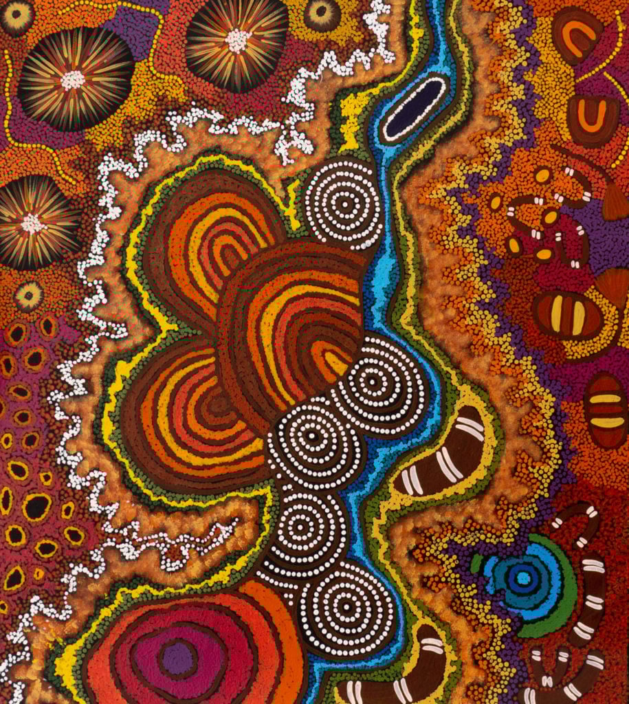 Damien and Yilpi Marks / My Country (18532)