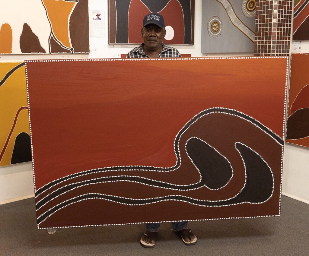 Mark Nodea / Fish Hole - Texas Downs (18657)