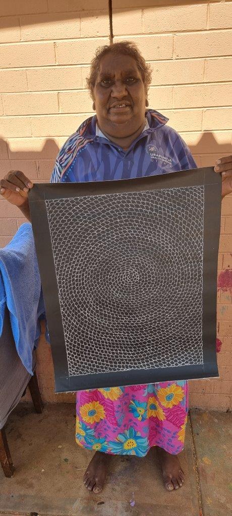 Marcia Turner Petyarre / Body Paint – Bush Orange Ceremony (MT01)