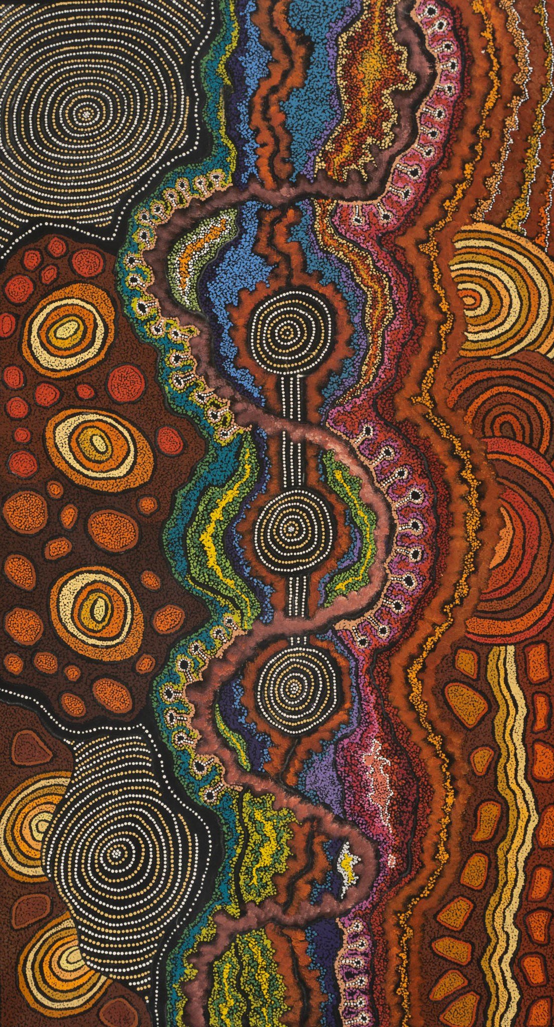 Damien and Yilpi Marks / My Country (18972)