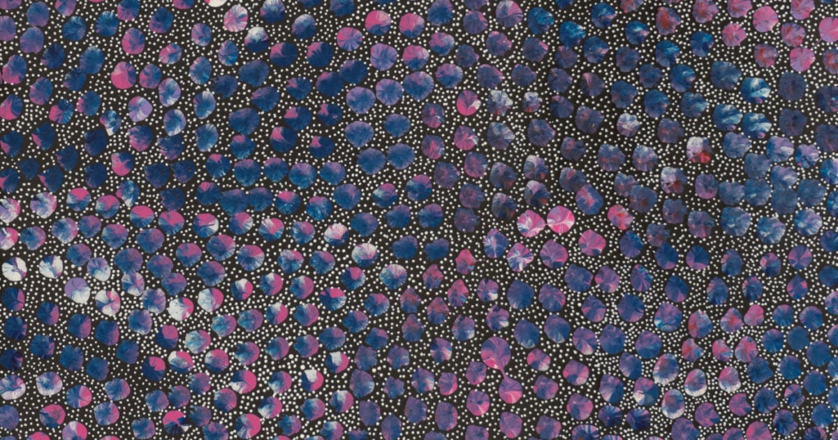 Eileen Bird Kngwarreye / Yam Dreaming (EBN195)