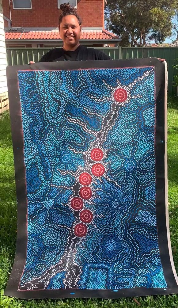 Azeza Possum / Seven Sisters (Milky Way) Dreaming (19215)