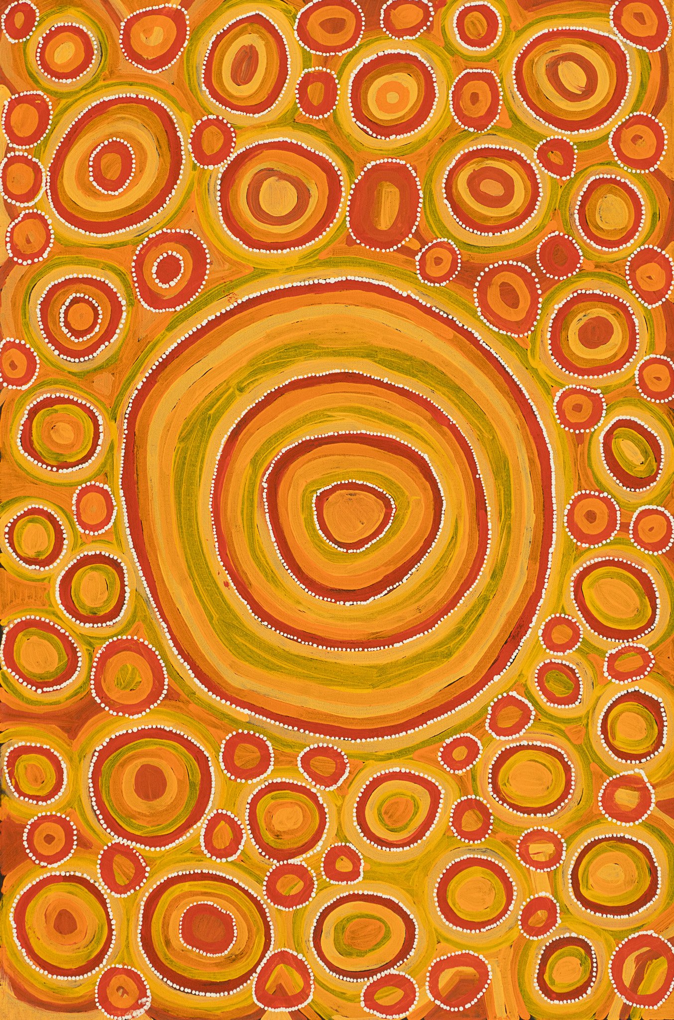 Tanya Nungurrayi Collins / Seed Dreaming (7911-23)