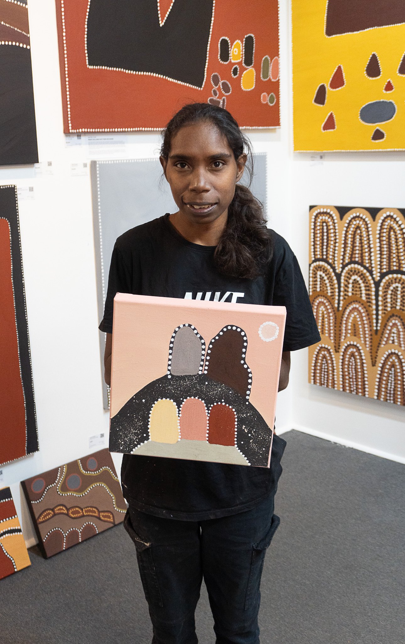 April Nulgit / Texas Hills – Moon and Stars (19273)