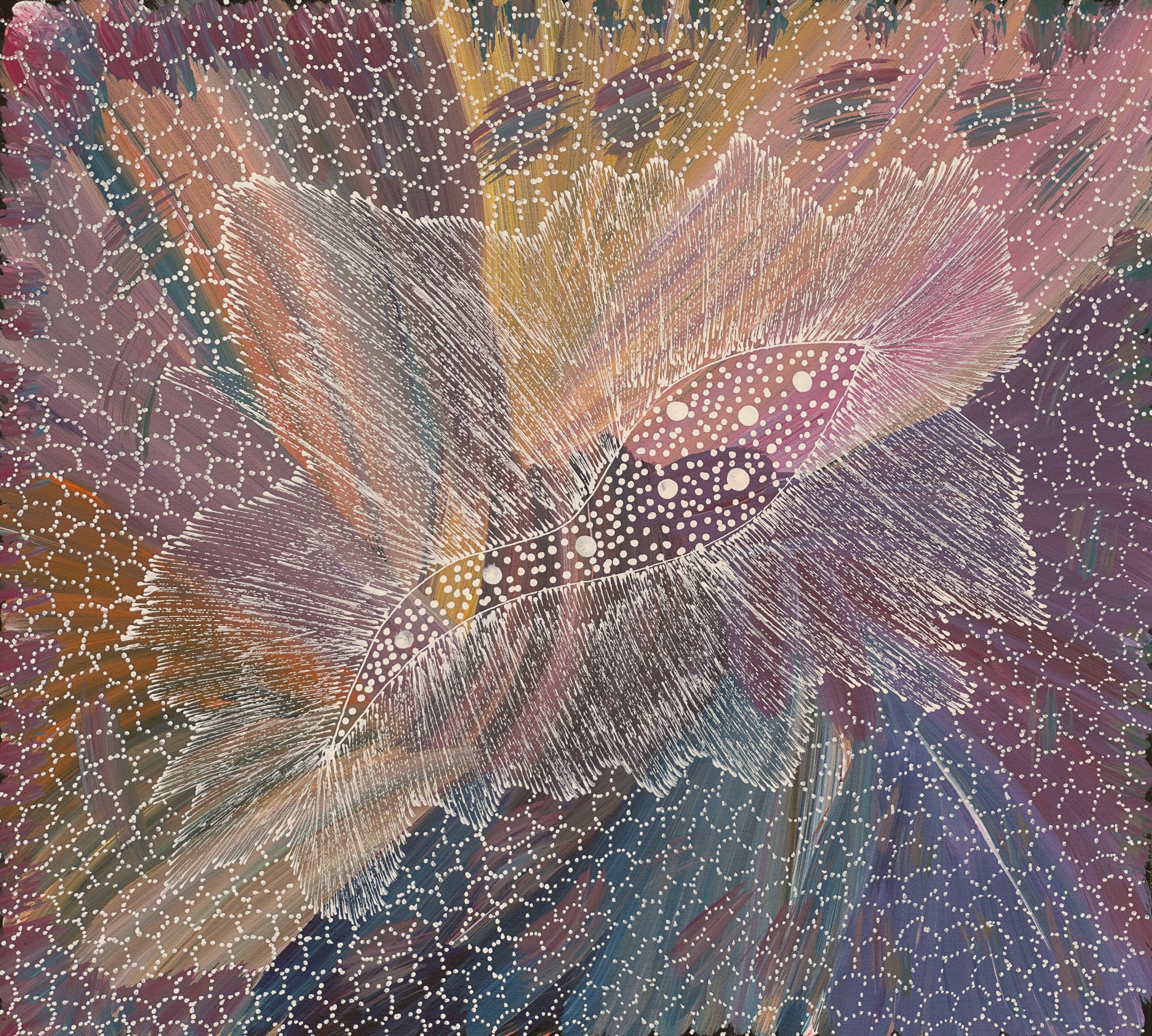 Jedda Purvis Kngwarreye / Bush Flowers (JPK23)