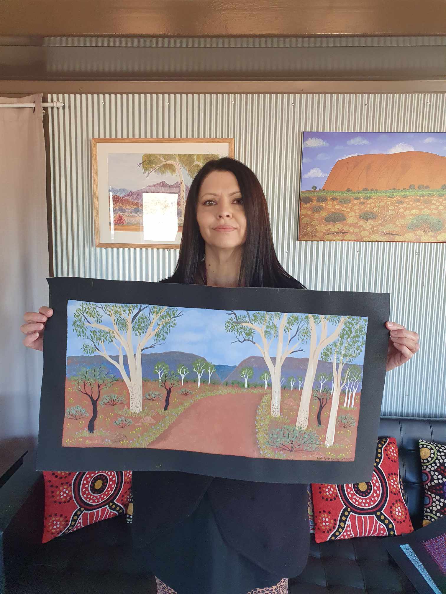 Kathleen Buzzacott / Simpsons Gap - West MacDonnell Ranges (KB153)