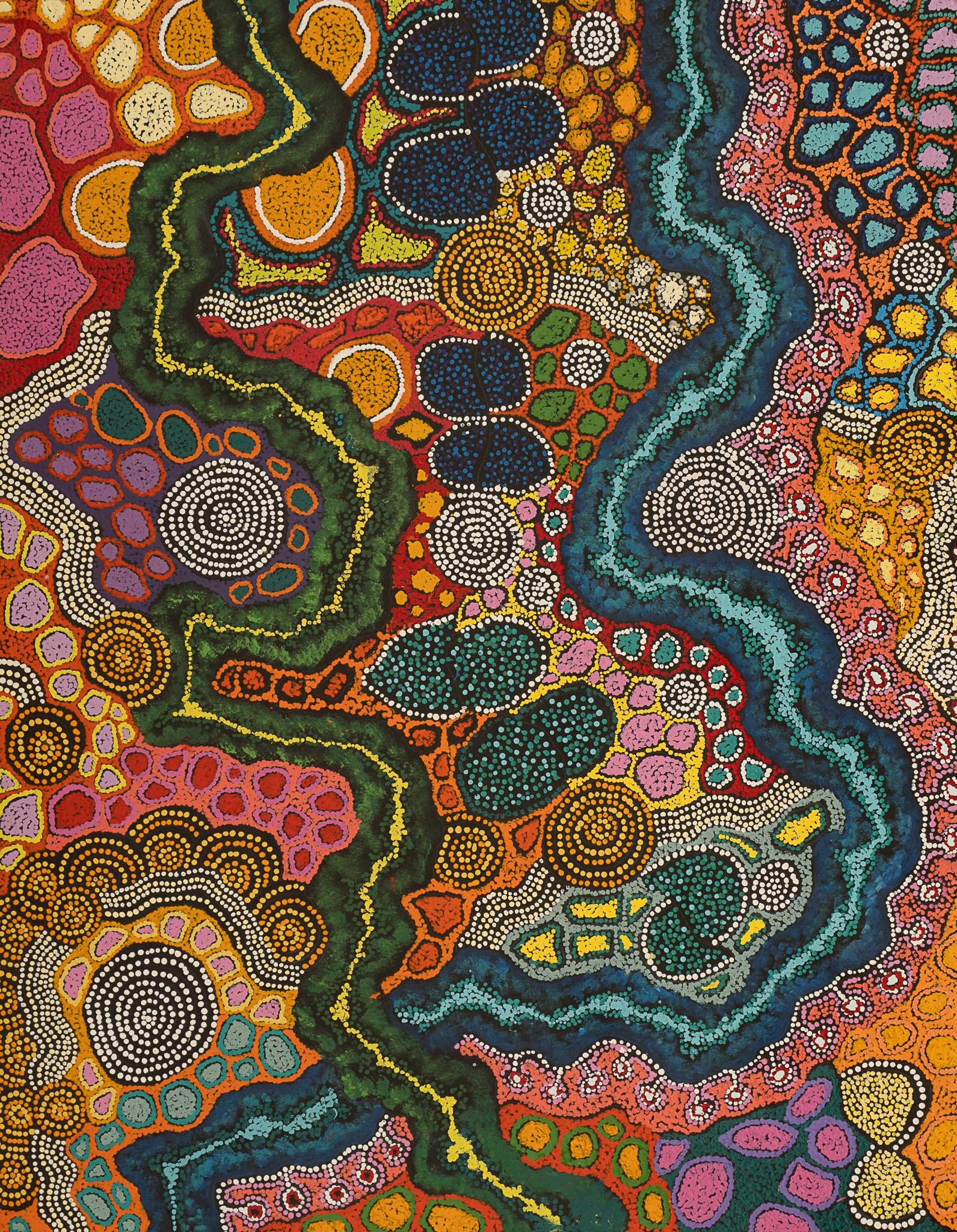 Damien and Yilpi Marks / My Country (19428)