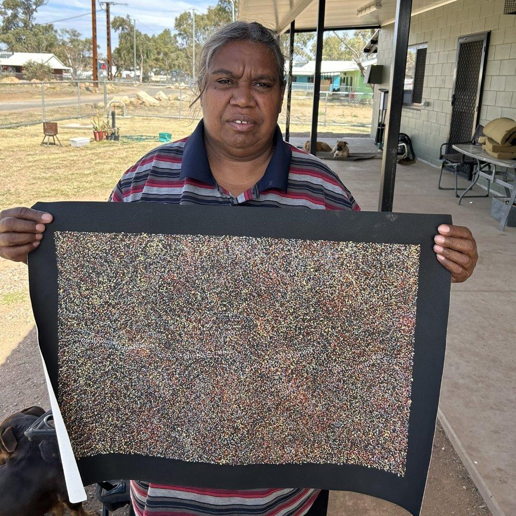 Annie Nelson Napangardi / Bush Seeds (AN26)