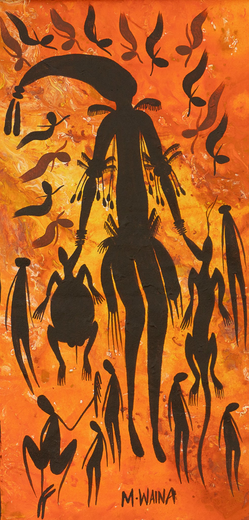 Melissa Waina / Gwion Gwion Rock Art (MW19)