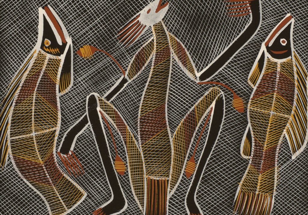 Eddie Blitner / Mimi Spirit and Barramundi (EB584)