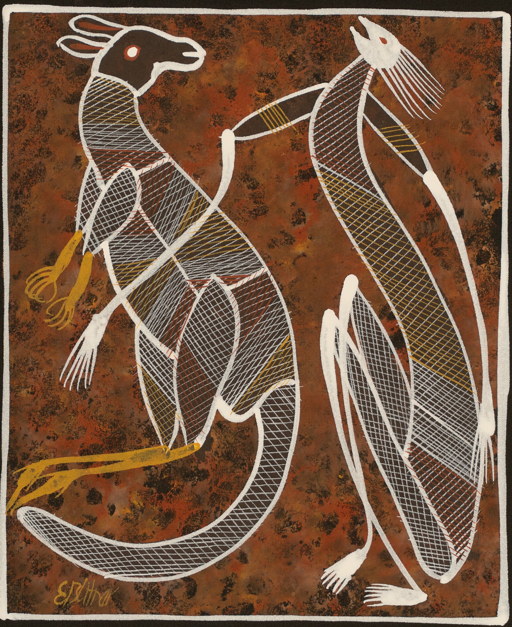 Eddie Blitner / Mimi Spirit and Kangaroo (EB690)