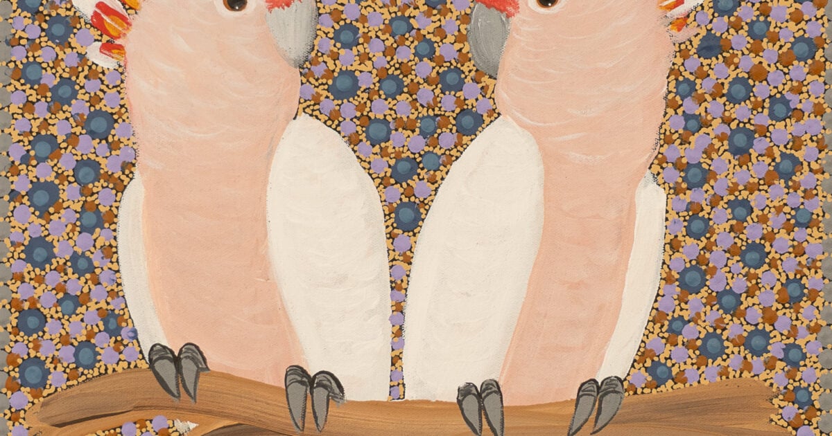 Kathleen Buzzacott / Major Mitchell Cockatoos (KB247)