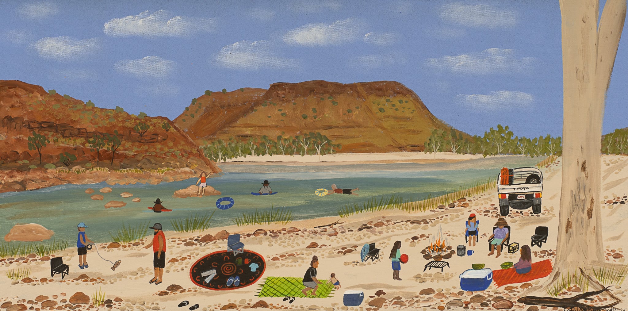 Kathleen Buzzacott / Family Picnic Day (Stories From Hermannsburg ...